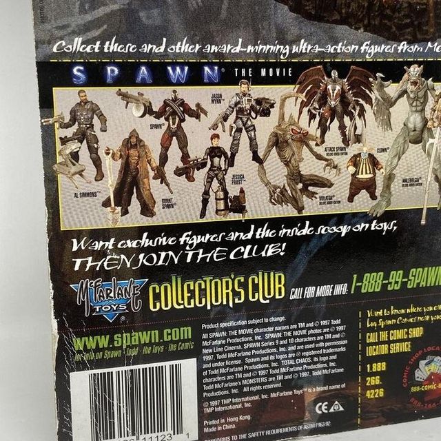 McFarlane Toys Spawn The Movie Spawn Alley Action Figure Playset NEW