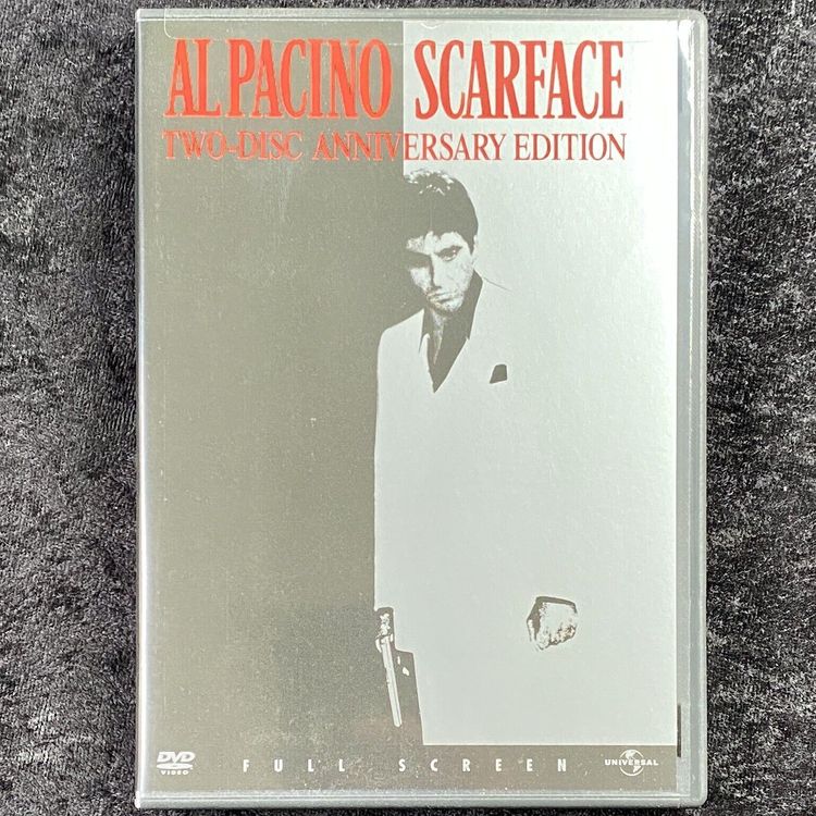 Scarface Two Disc Anniversary Edition Full Screen DVD Set Al Pacino