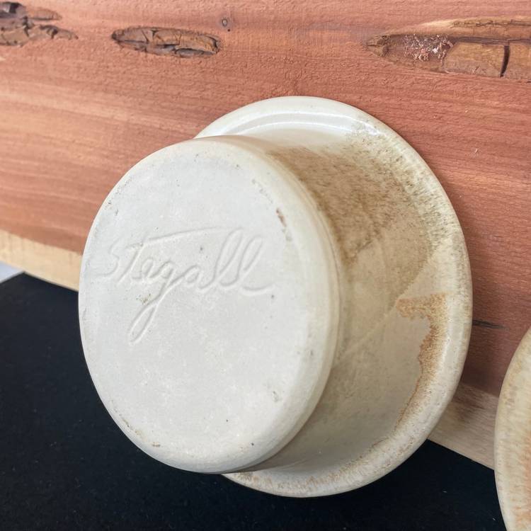 Stegall's Pottery Stoneware Apple Baker 5.75" Diameter Bowl