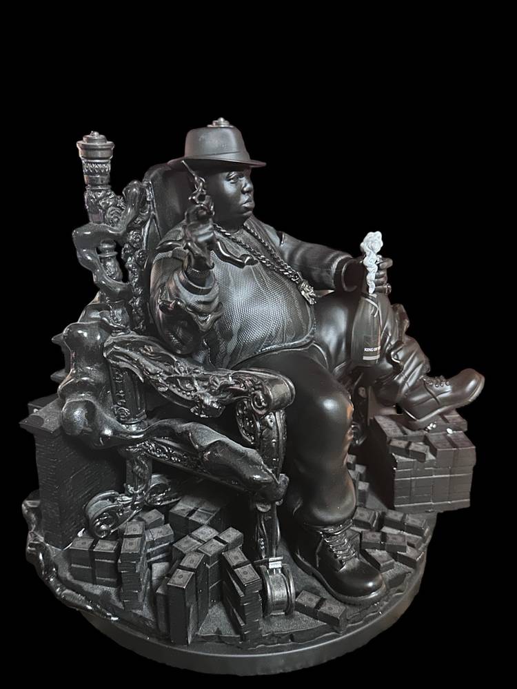 Notorious B.I.G. x Invisible Bully x Official BLACKOUT Statue