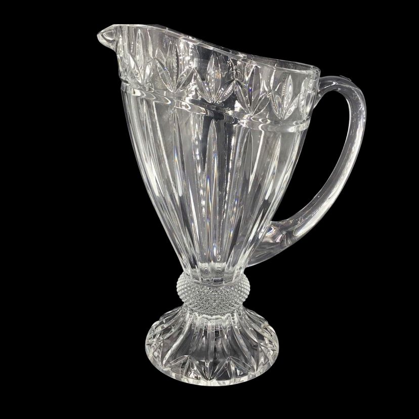 Godinger Olympia 42 Oz Clear Blown Glass Pitcher
