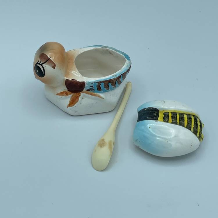 Anthropomorphic Bee Condiment/Jam/Salt