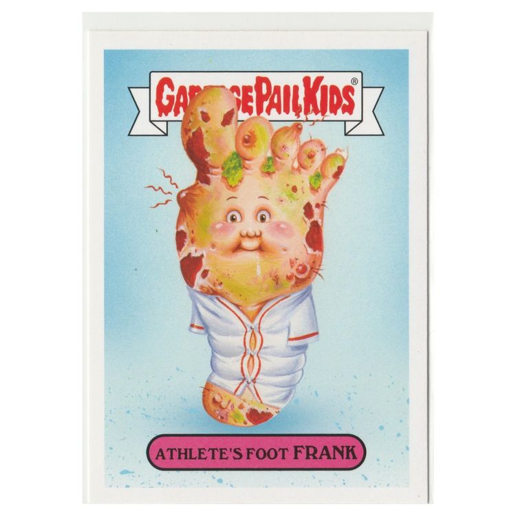 Garbage Pail Kids Athlete's Foot Frank Mascot Sticker #1 of 10 2015 ...