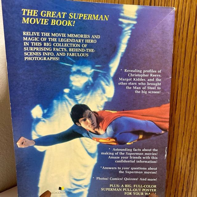 Vintage The Great Superman Movie Book! 1978 DC Comics Inc.