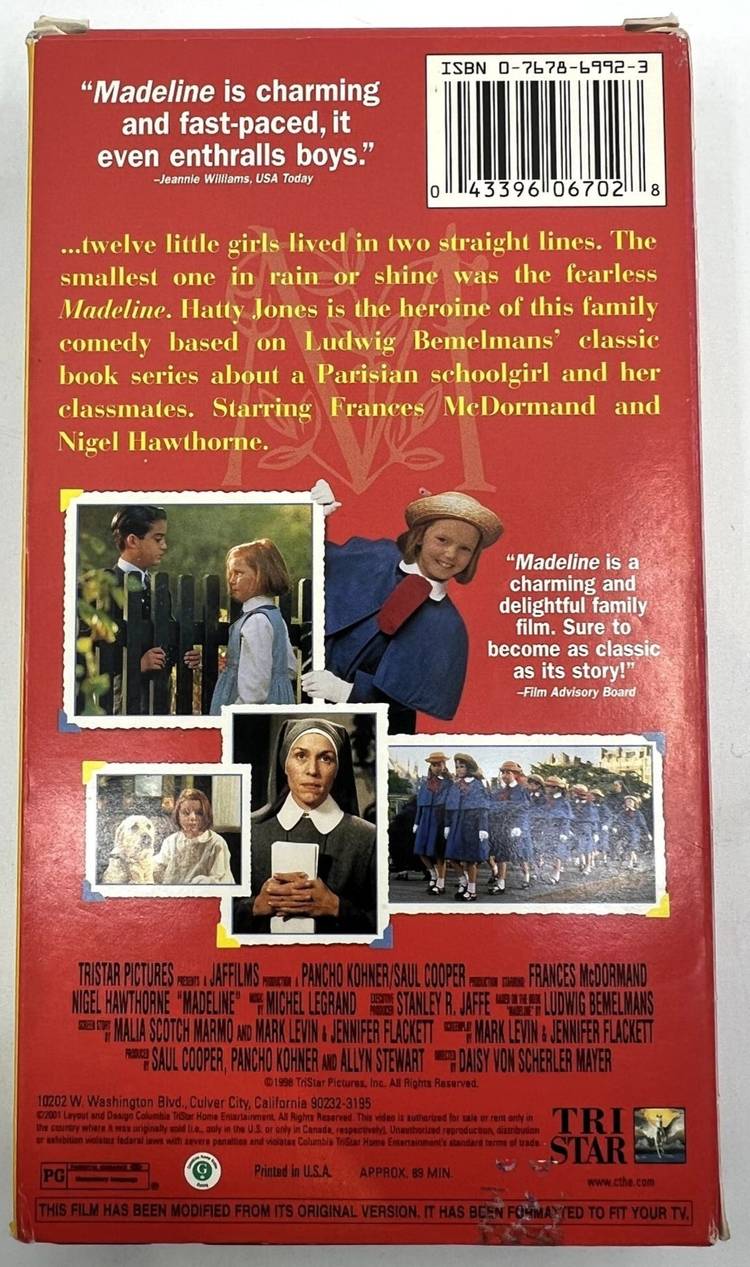 Madeline VHS