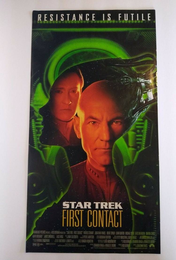 Star Trek First Contact Original Wall Art Poster The Experience Las ...