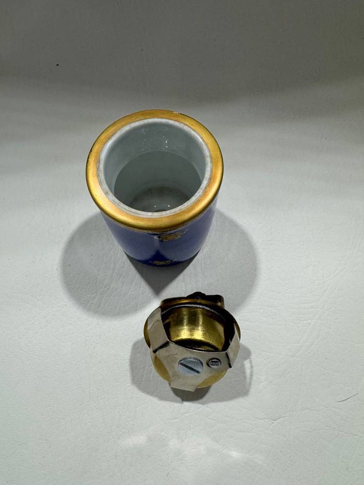 French Porcelain, Table Lighters, Hand Painted Lighters, Vintage ...