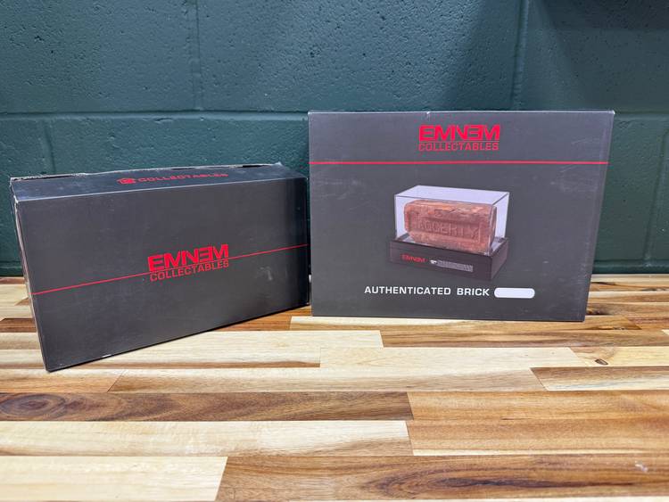 RARE Eminem Brick from 19946 Dresden + with Autographed Certificate ...