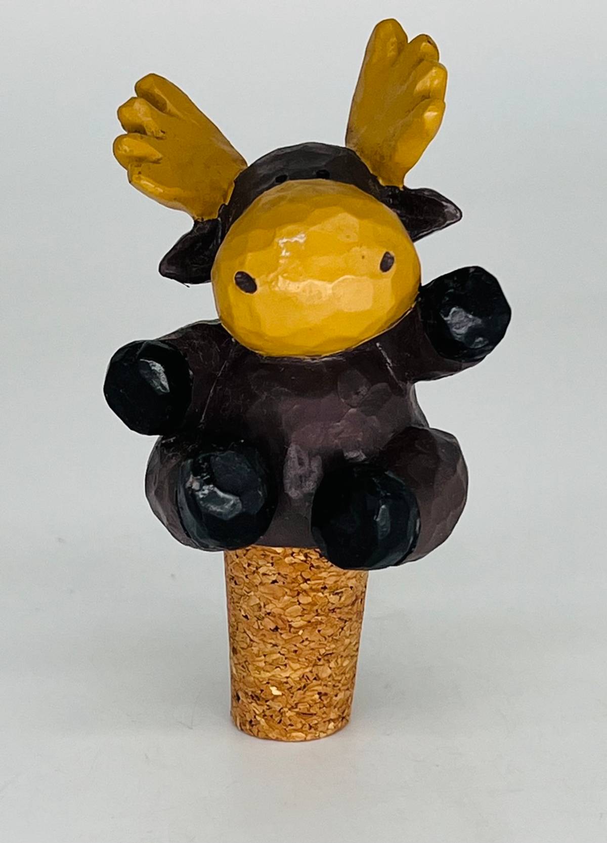 Niknax · Primitive Style Moose Wine Bottle Stopper Lodge Cabin