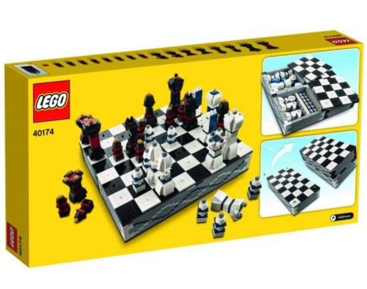 LEGO Chess Set 40174 2-in-1 Checkers 1450 Pieces
