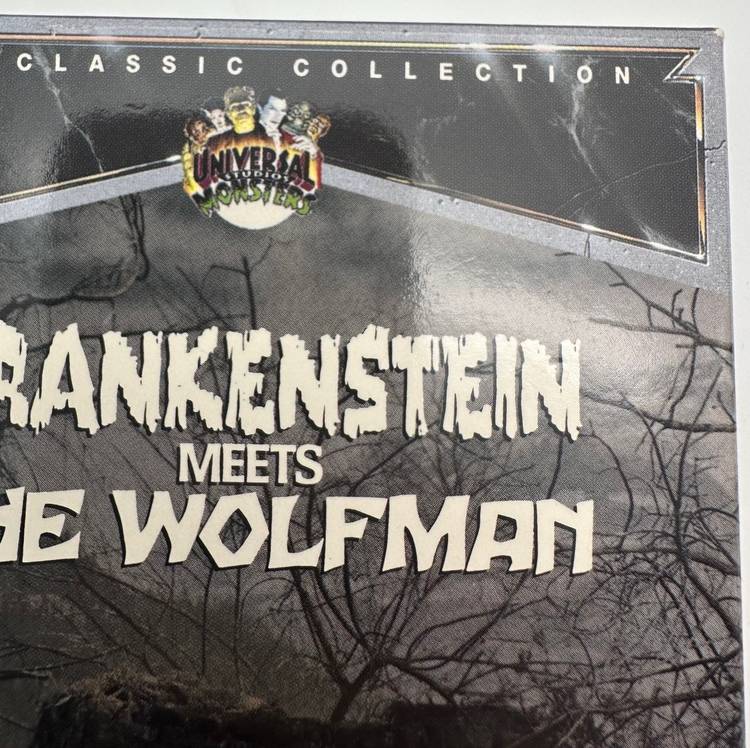 Universal Studios Monsters VHS Lot Of 2 House Of Frankenstein ...