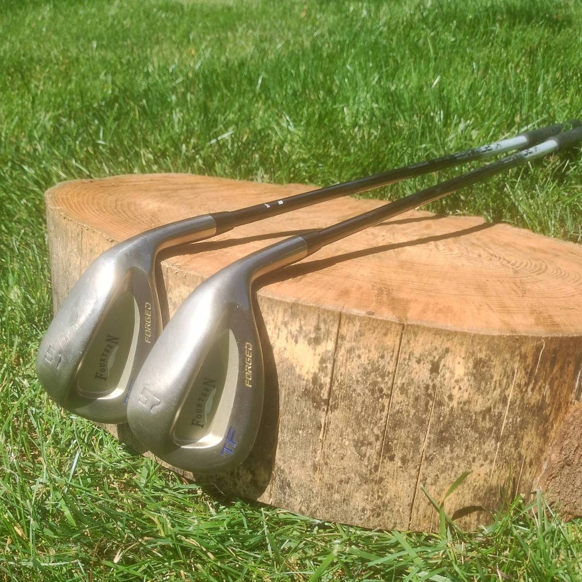 Stacked Golf · Fourteen TF Forged Wedges 51° and 57° Regular Flex
