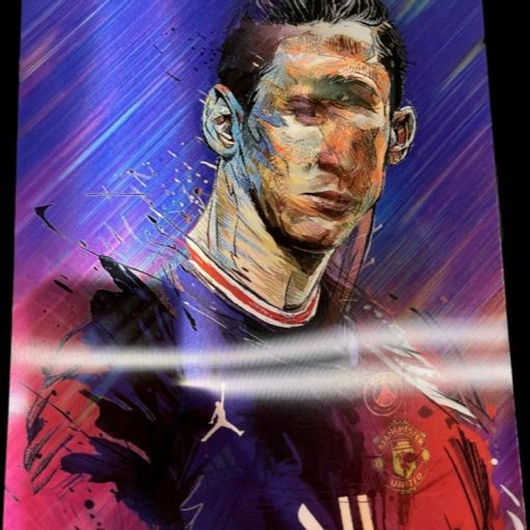 Lionel Messi / Cristiano Ronaldo Hologram Artwork