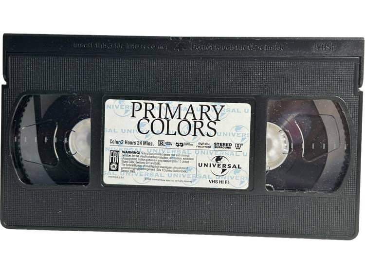 Primary Colors VHS