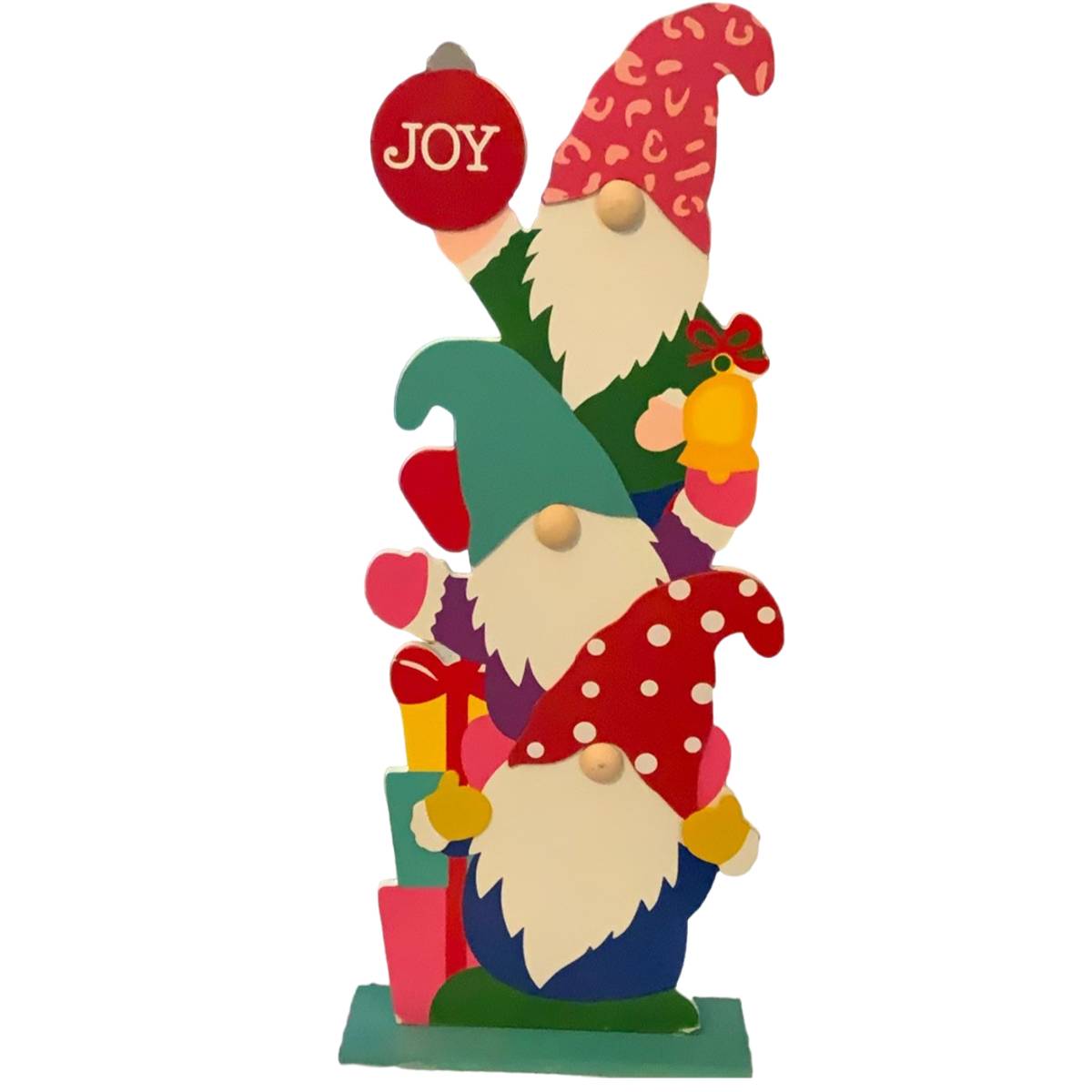 Niknax · Colorful Christmas Gnomes Stand Decoration Ca 2022 23” By 9 ...