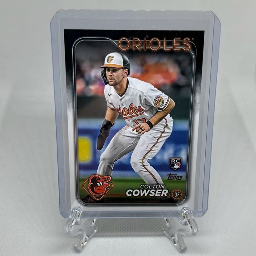 Colton Cowser 2024 Topps Series One Baltimore Orioles RC