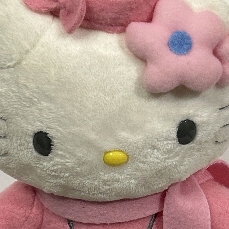 Rare Hello Kitty with Pink Boots & French Poodle ~ Missing French Poodle