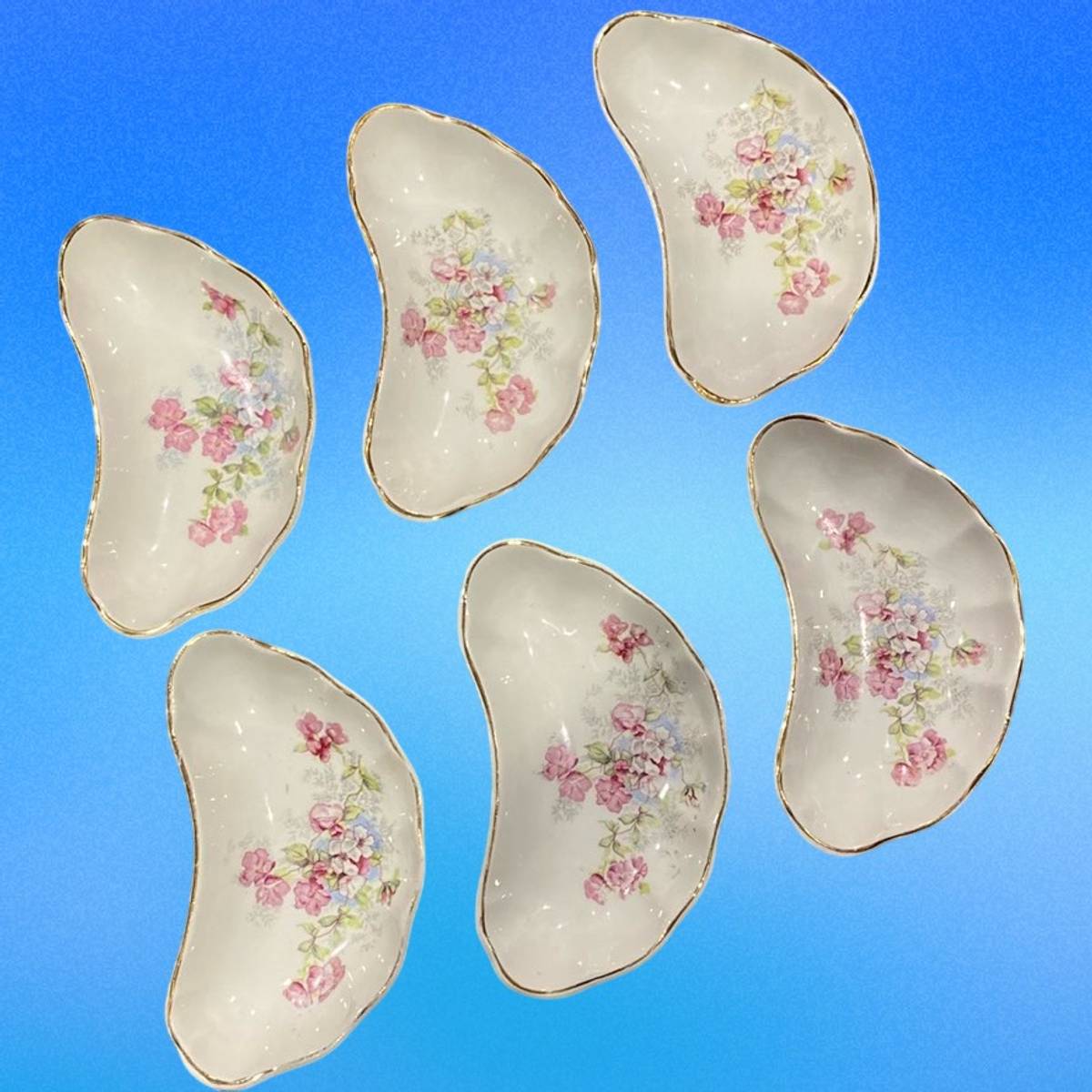 Niknax · Early 1900’s Anchor Pottery Bone Dishes