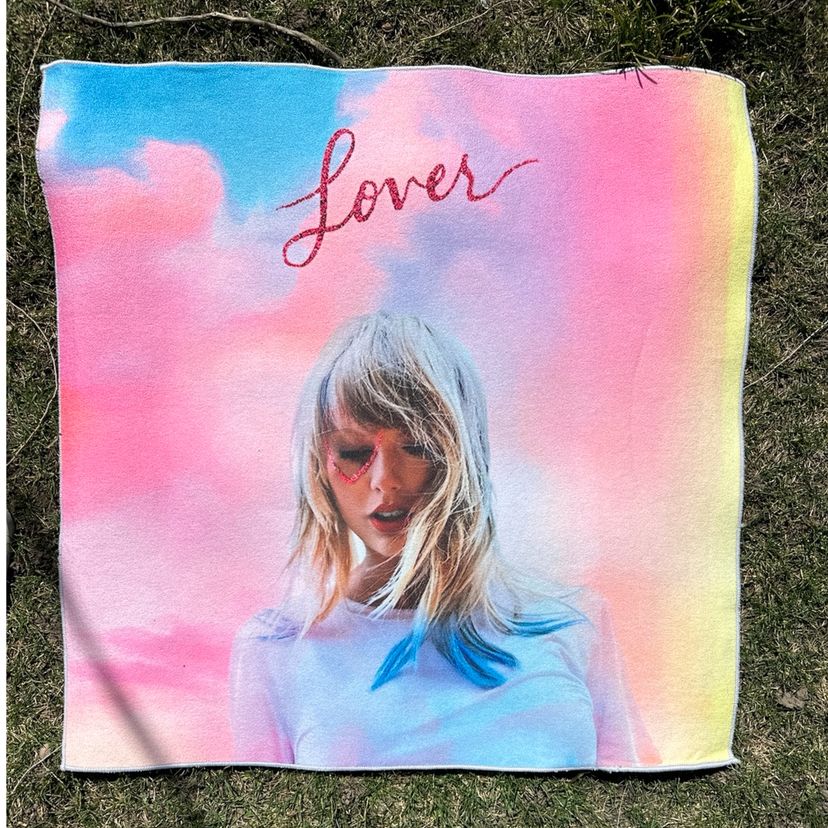 Taylor Swift Lover Inspired Album Cover Rug