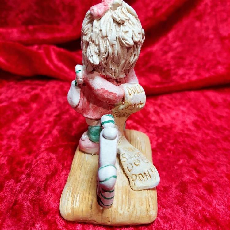 Dreamsicles 1996 "Please Santa" Figurine DK023 - Visit with Santa ...