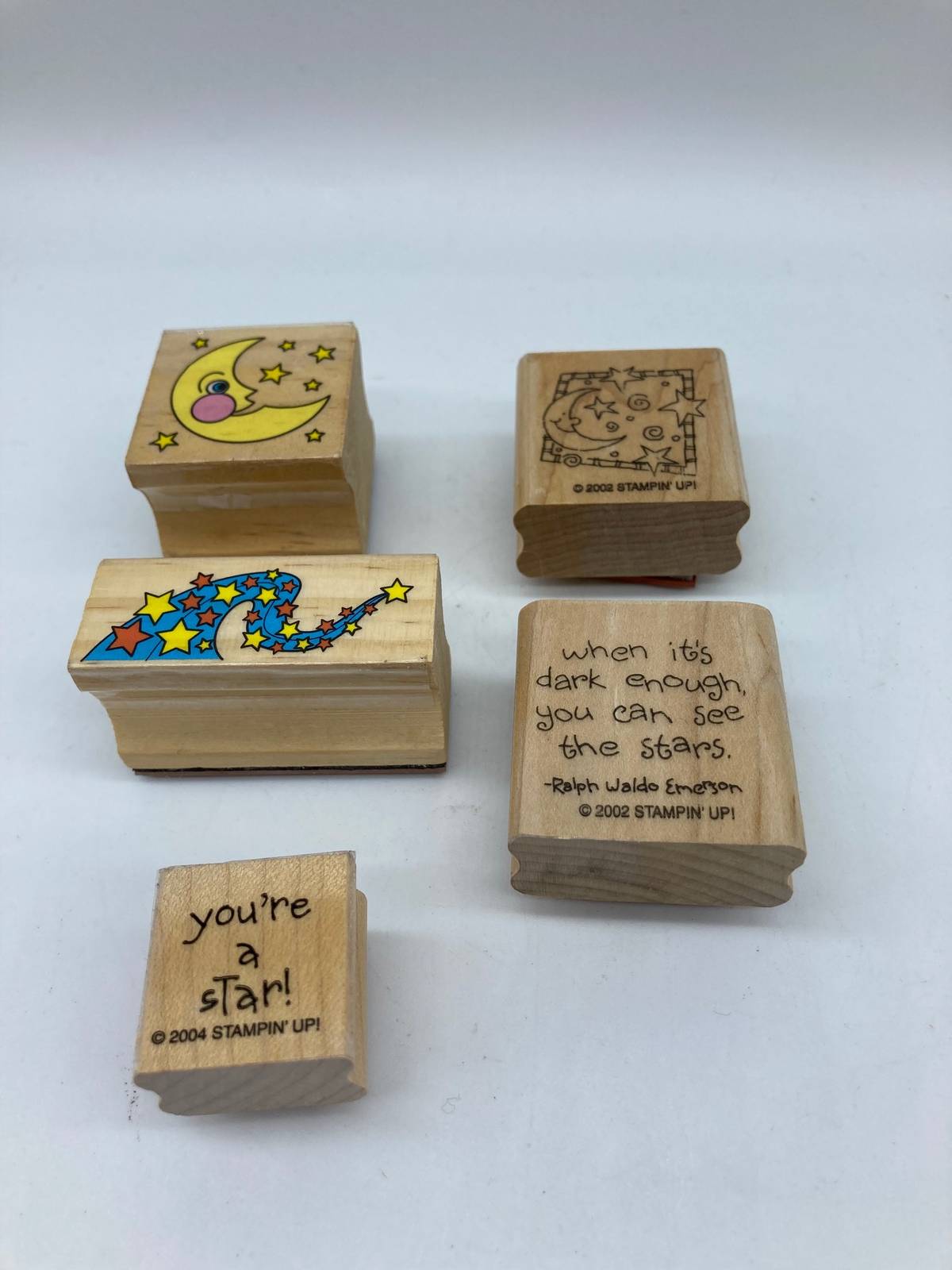 Niknax · 'Stampn' Up!' Star Rubber Stamps
