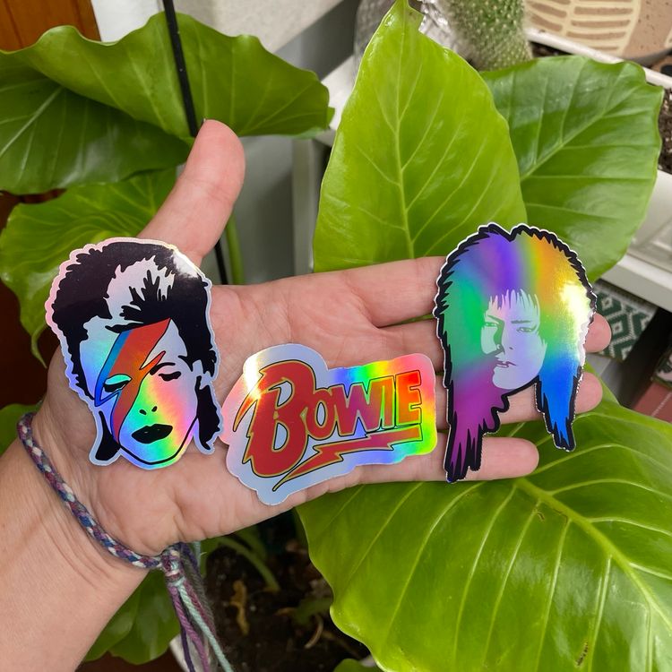 David Bowie Sticker Pack