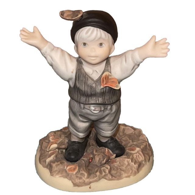 Vintage Enesco Kim Anderson Ceramic Figurine Celebrate Life