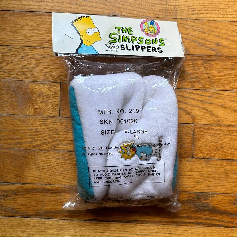Simpsons Slippers (1990)