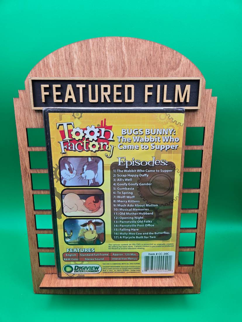 Bugs Bunny: The Wabbit Who Came to Supper (DVD, Full Screen, Slim Case)