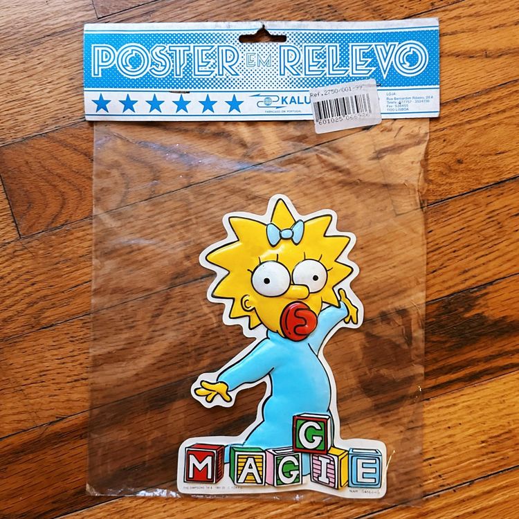 Maggie Simpson Wall Art