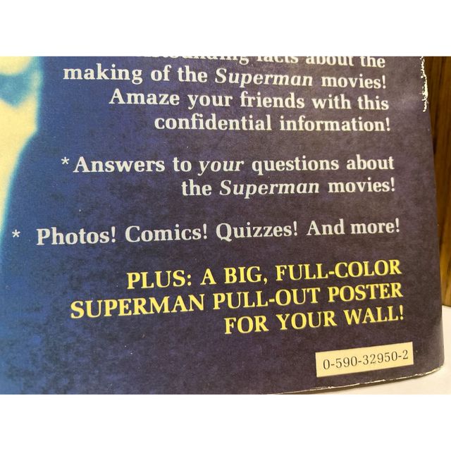Vintage The Great Superman Movie Book! 1978 DC Comics Inc.