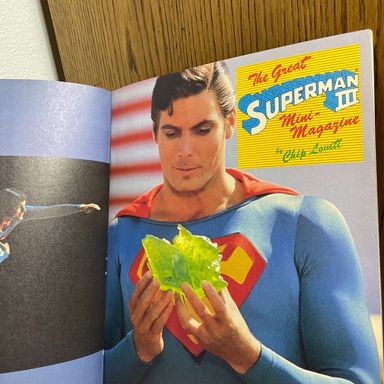 Vintage The Great Superman Movie Book! 1978 DC Comics Inc.