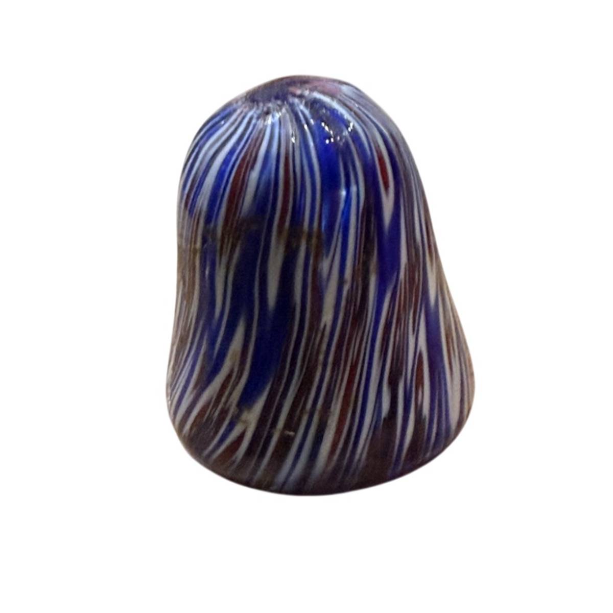 Niknax · Murano LA Serenissima Thimble Multicolored Blue Red And White
