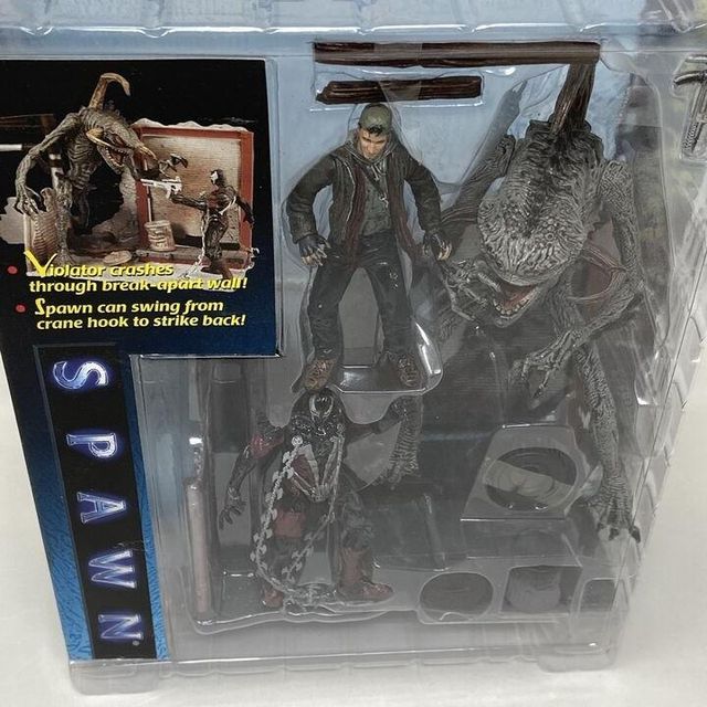 McFarlane Toys Spawn The Movie Spawn Alley Action Figure Playset NEW
