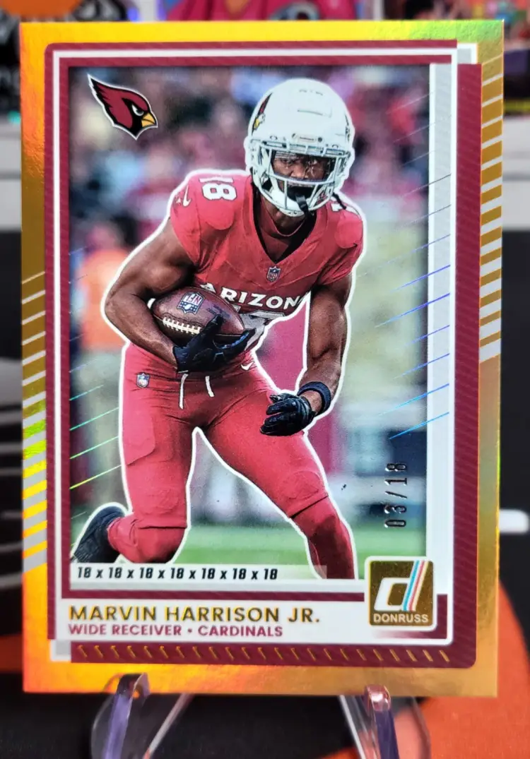 Marvin Harrison Jr. 2025 Donruss Football #286 18x18x18x18x18x18x18 ...