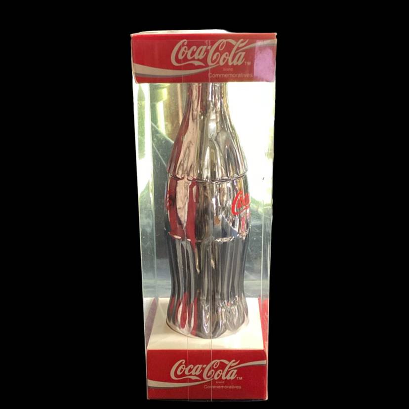 Coca-Cola Silver Commemorative Bottle