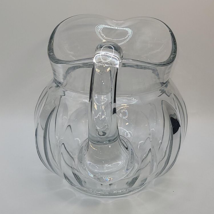 1907-1956 Heisey Colonial Clear Paneled Crystal Glass Pitcher • 56oz ...