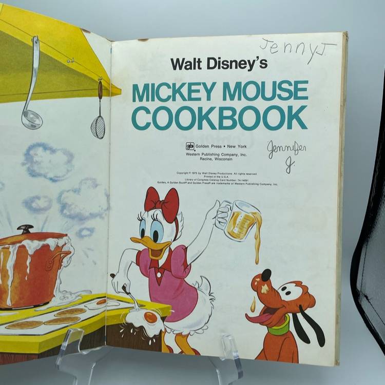 Walt Disney Mickey Mouse Cook Book