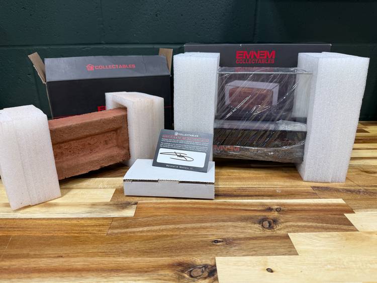 RARE Eminem Brick from 19946 Dresden + with Autographed Certificate ...