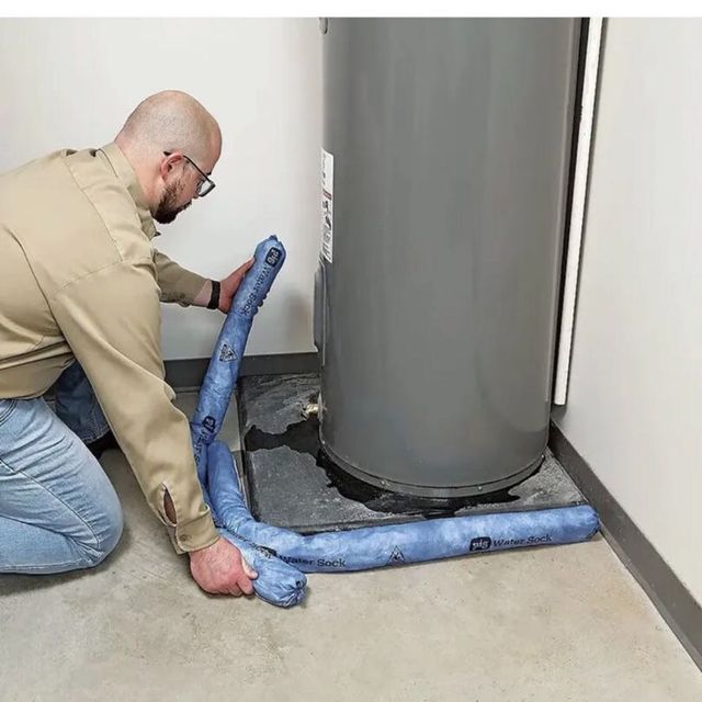 PIG Home Solutions Super Absorbent Sock for Water - 12 Pack - 3" X 48 ...