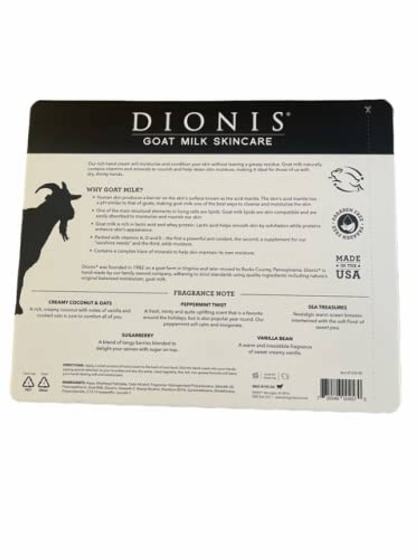 Dionis Goat Milk Skincare Hand Cream Intense Moisture Gift Set 5 Pack New NWT Dionis