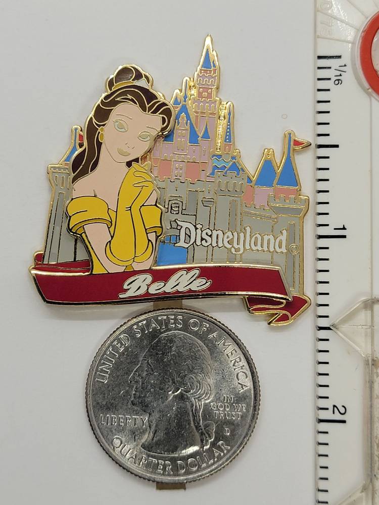 Disney Princess "Belle" Disneyland Trade Pin