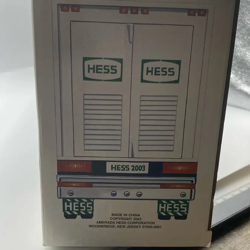 Hess Toy Truck And Race cars 2003