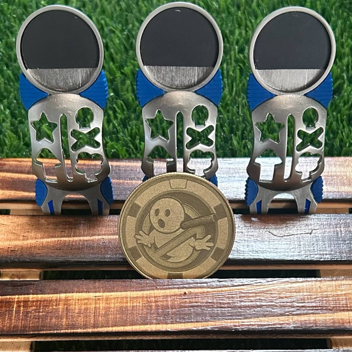 Stacked Golf · Blue Chip Golf Co. Mr. Stay Putt Golf Ball Marker