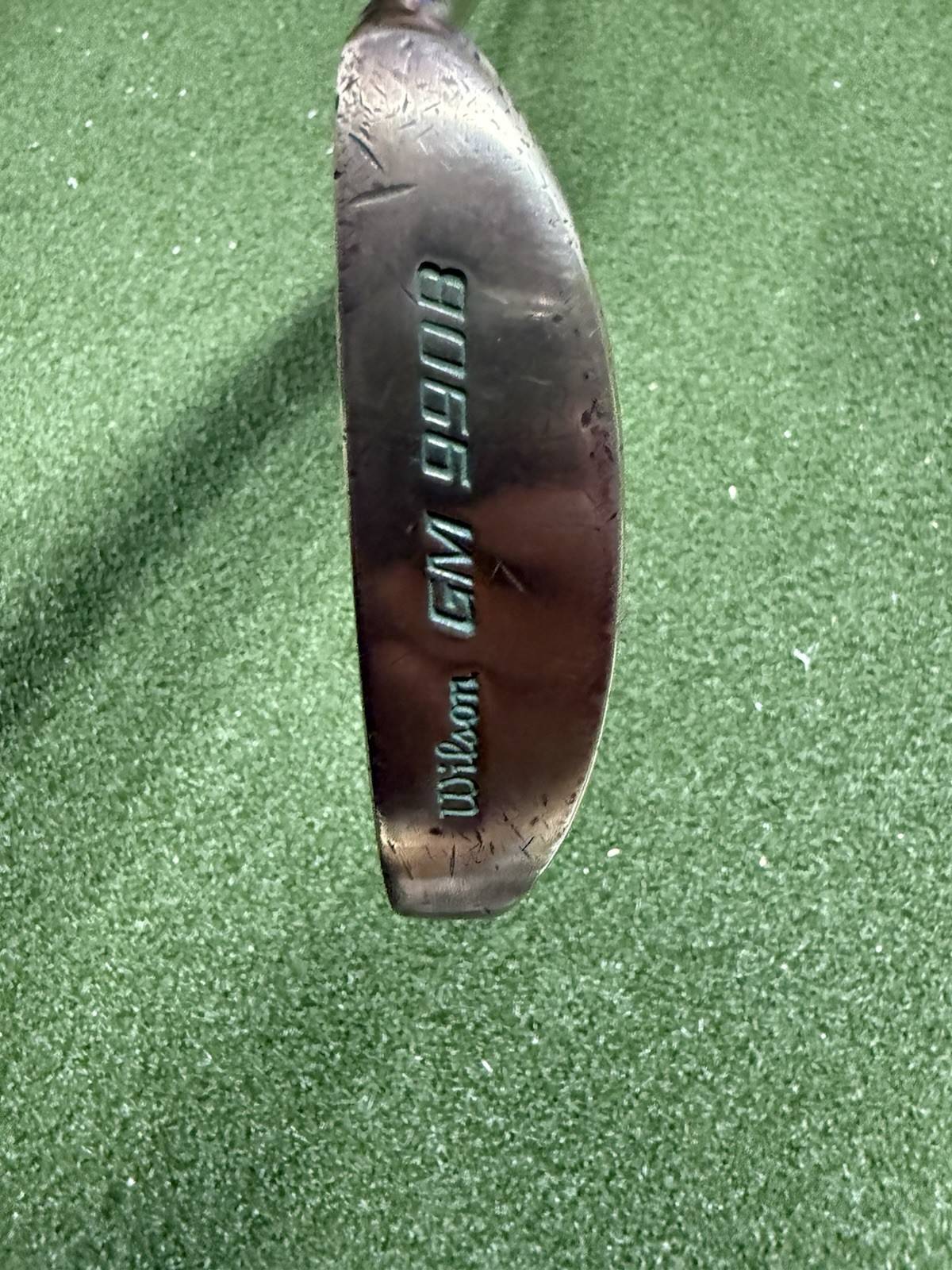 Stacked Golf · Wilson Gm 9908 Vintage brass golf putter