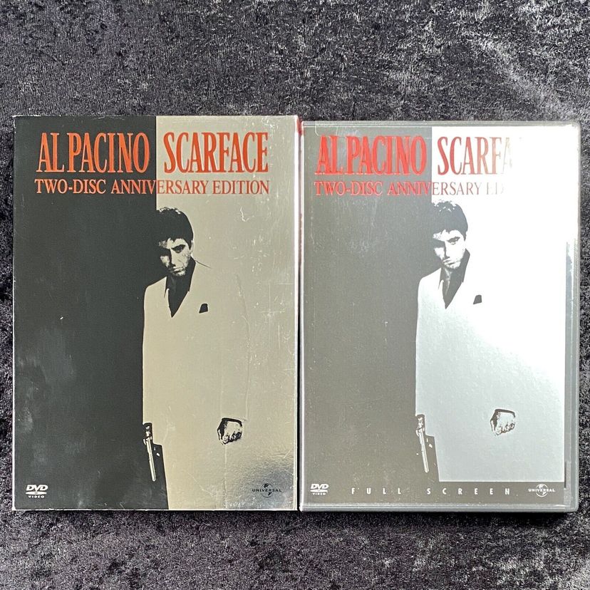 Scarface Two Disc Anniversary Edition Full Screen DVD Set Al Pacino