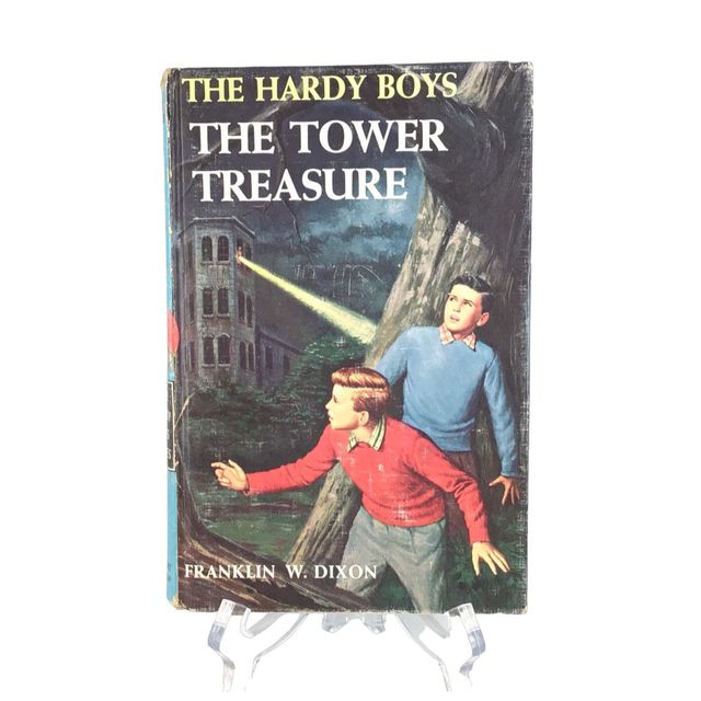 Hardy Boys The Tower Treasure Hardcover Book 1959