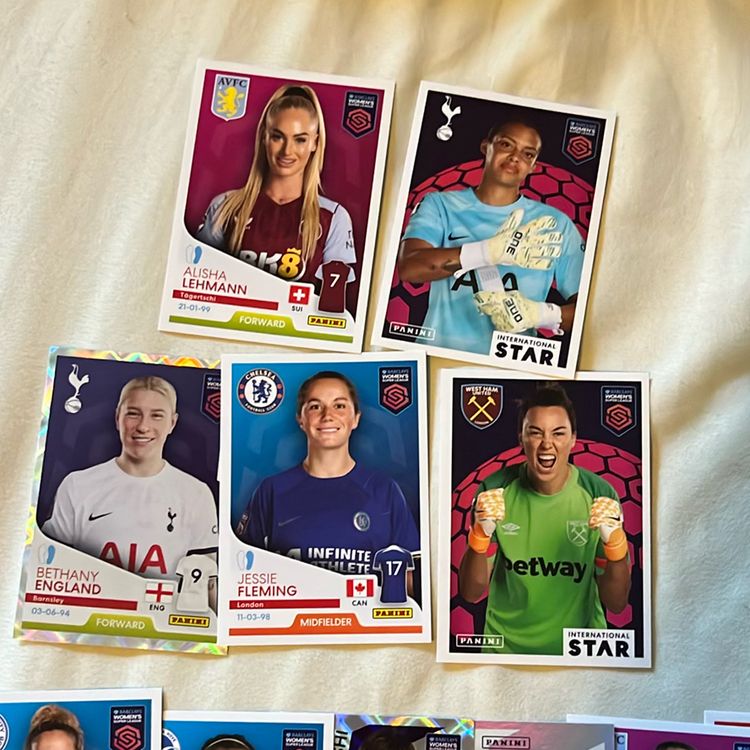 WSL 23/24 Panini Stickers