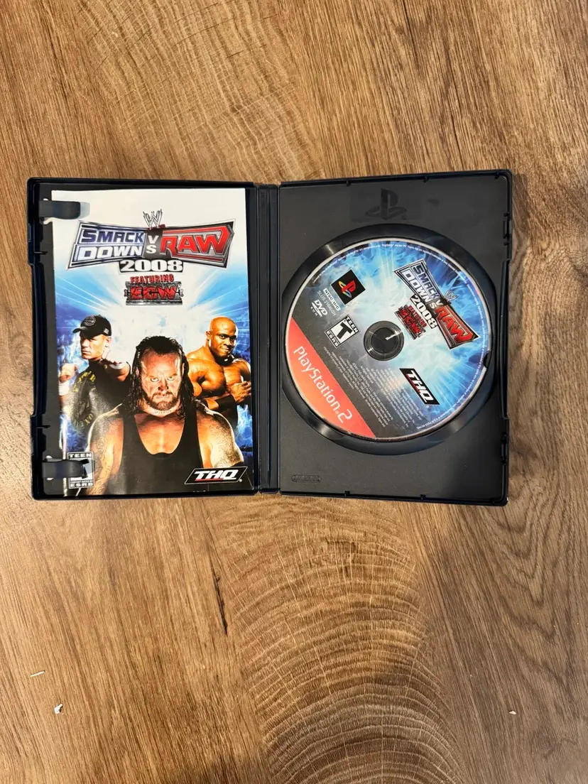 WWE Smackdown VS Raw 2008 (PS2, 2007) CIB