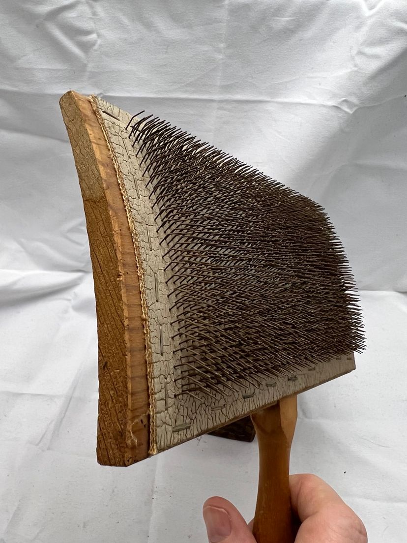 Pair of Vintage sheep wool Cards